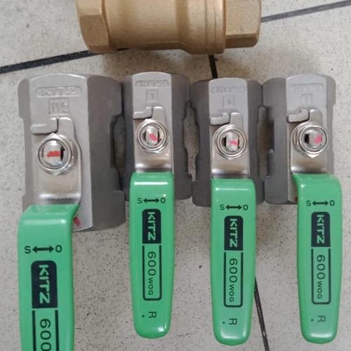 Jual Ball valve Kitz 1/4 inch drat stainless ss 316 utkm - Jakarta ...