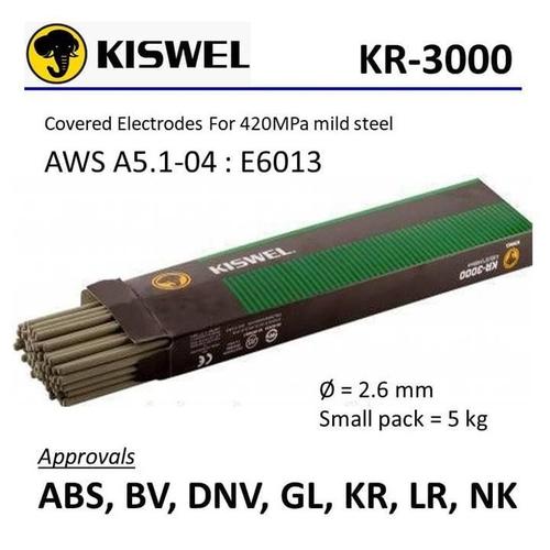 Jual Kawat Las KISWEL KR-3000 AWS E6013 diameter 4.0mm - Jakarta Barat ...