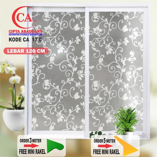 Jual STICKER_STIKER KACA MOTF BATIK MINIMALIST ( GLASS FILM ) - Kota ...