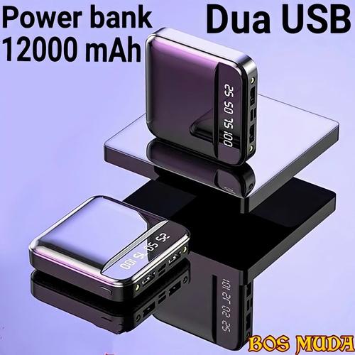 Jual mini powerbank dua usb 12000 mah - Jakarta Barat - BOS MUDA ID ...
