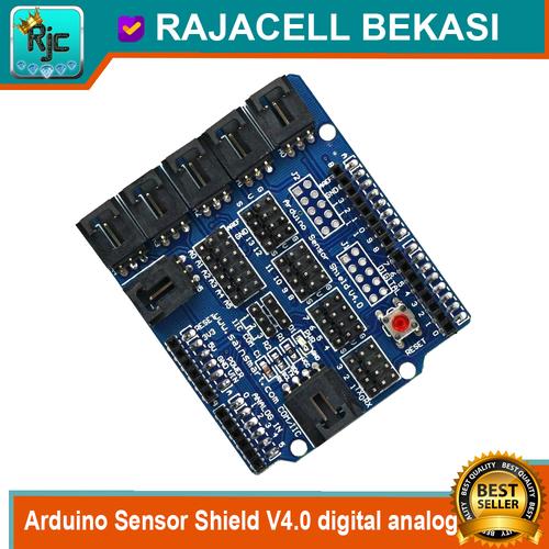 Jual Arduino Sensor Shield V4.0 digital analog module for Arduino Uno ...