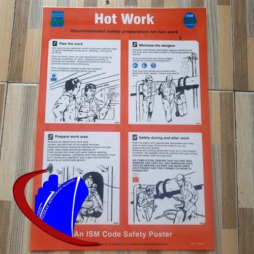 Jual Safety Poster Imo HOT WORK Impa code 331524 - Kab. Bekasi - Berkat ...