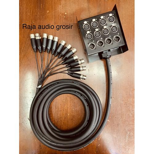 Jual Snake kabel 8 in 4 out 8 meter . Snake kabel 8 input 4 output 8 ...