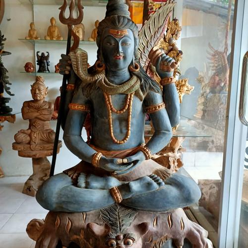 Jual patung dewa Siwa - patung dewa Siwa kayu - Kab. Tabanan - cahaya ...