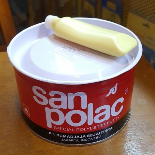 Jual Dempul Sanpolac 1 Kg / Special Polyester Putty 1kg / Obat Hardener ...