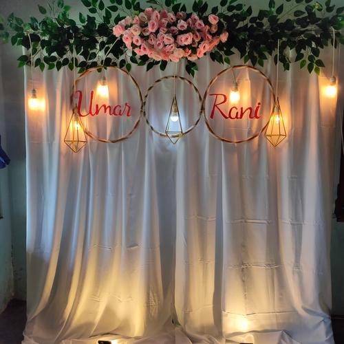 Jual Lampu gantung 2 meter 7 juntai untuk backdrop dekorasi lamaran ...