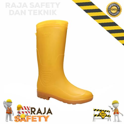 Jual Sepatu Boot Ando Warna Kuning / Safety Boot Ando - 40 - Jakarta ...