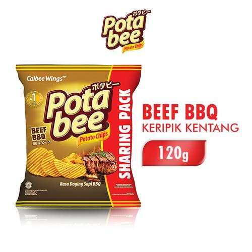 Promo Potabee Keripik Kentang Beef BBQ 120 gr - - Wings Official Store ...