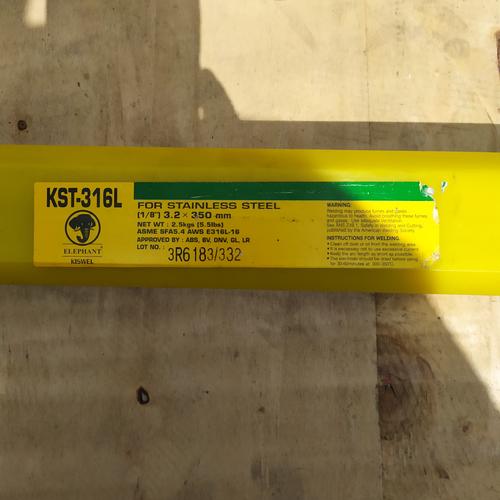 Jual Kawat Las Kiswel KST-316L 3.2MM E316L-16 D3.2 MM STAINLESS 3.2 ...