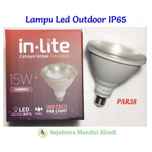 Jual Lampu Par 38 Led InLite 15 Watt Putih 6500K Par38 Outdoor IP65 In ...
