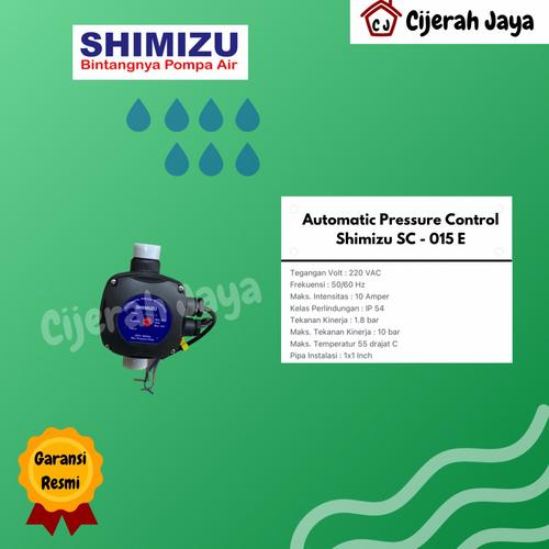 Jual Automatic Pressure Control Shimizu SC - 015 E / Otomatis Pompa Booster - Kota Bandung - TB ...