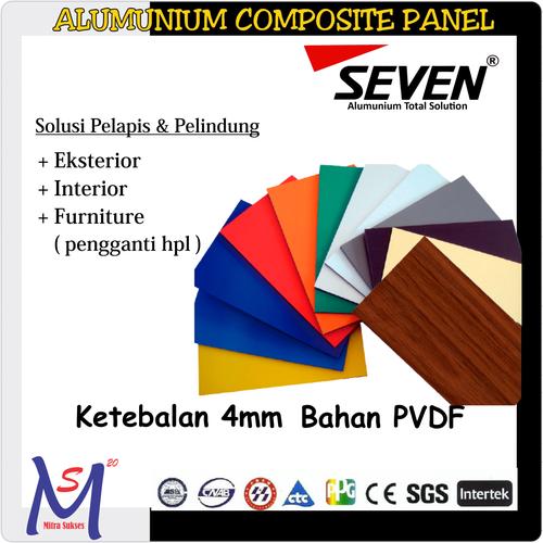 Jual SEVEN ACP PVDF 4 mm - Alumunium Composite Panel 4mm - Kota Bandung ...