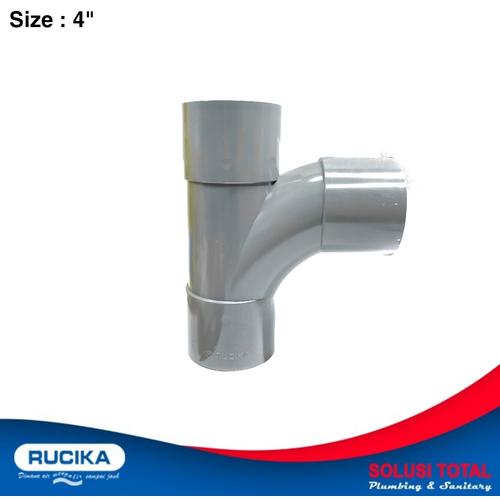 Jual TY 90 Derajat AW 4 Inch Tee Y 4" Rucika - Jakarta Selatan - Solusi total | Tokopedia