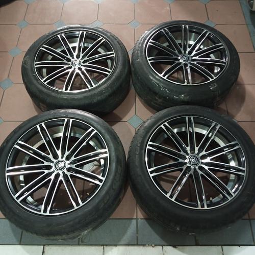 Jual Velg Mobil Racing Bekas MILANO Ring 18 pelek Milano R18 pcd 5x114 ...