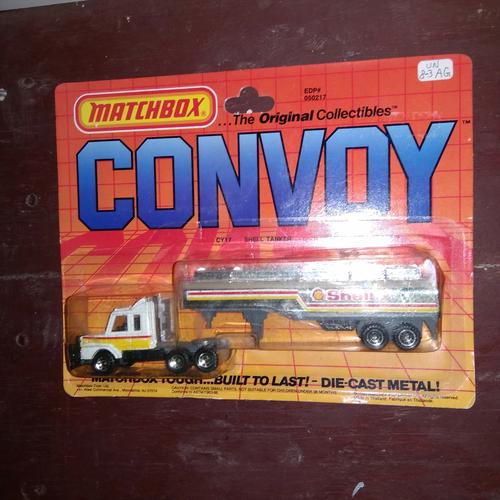 Jual Matchbox Convoy Scania Shell Tanker Truck Rare convoys MBX Trailer ...