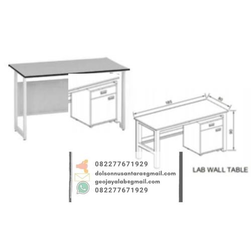 Jual Laboratorium Wall Table HPL Eco Meja Lab Dinding Pinggir Ruangan ...