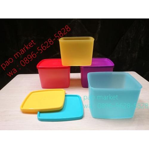 Jual tupperware medium square round - BUKAN summer fresh / summer fun ...