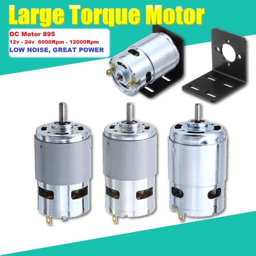 Jual DC Motor 895 High Torque 12-24V 12000Rpm - Socket kabel - Kab ...