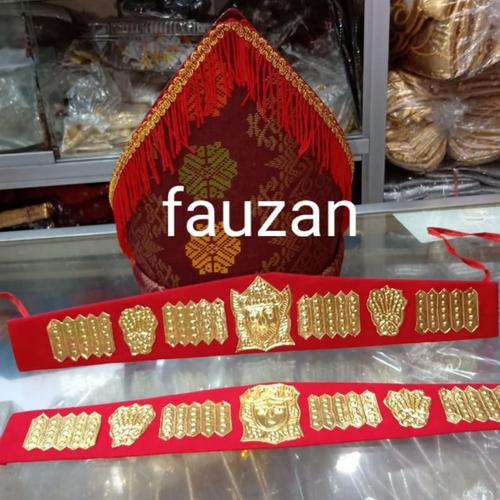 Jual Sortali dan tanjak rumbai adat batak dewasa // Sortali adat batak ...