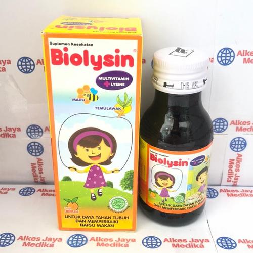 Jual Biolysin Sirup 60 ml (Multivitamin Anak) - Kota Tangerang - alkes ...