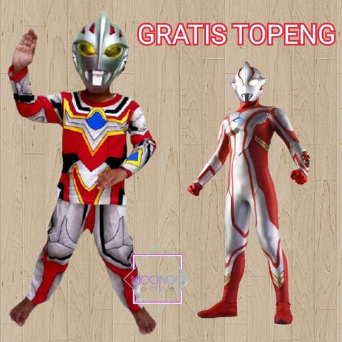 Jual Kostum Anak Ultraman saga F9-Putih - ULTRAMAN PUTIH, 7-8 tahun ...