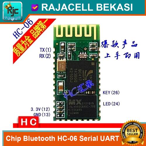 Jual Chip Bluetooth HC-06 Serial UART tanpa Base Board for Development ...
