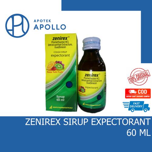 Jual ZENIREX EXPECTORANT SIRUP 60 ML - Kota Bandung - APOLLO ONLINE ...