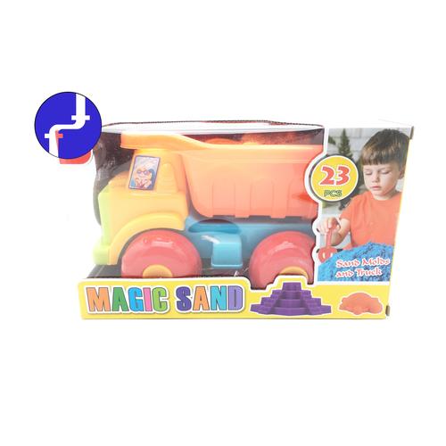 Jual Mainan Anak Space Sand Magic Playset Pasir Kinetik Truk Pasir ...
