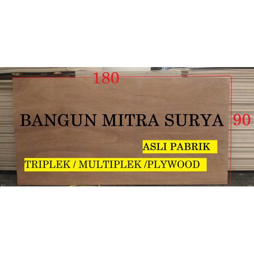 Jual Triplek Multiplek Kayu Papan Premium 92x183 Tebal 2.3mm 3.6mm 5mm ...