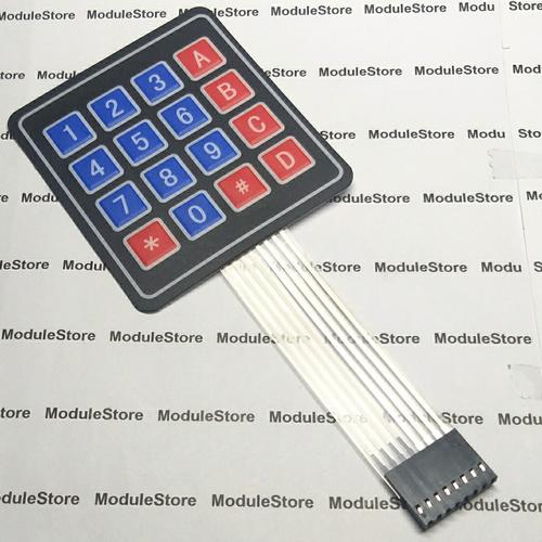 Jual 4x4 Keypad Matrix Array Membran16 key - Jakarta Utara ...