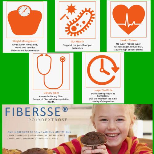 Jual polydextrose polidekstrosa serat larut oligosaccharide inulin ...