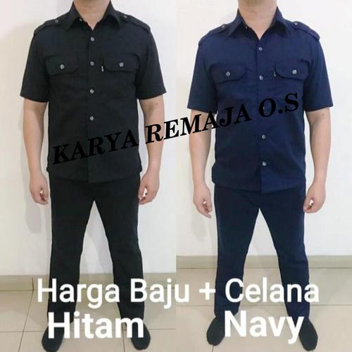 Jual Baju Security Seragam Security Setelan Safari Baju Supir ATX ...