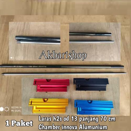 Jual Laras H2s Original Panjang 70 cm Plus Chamber Sharp Innova Od 22 ...