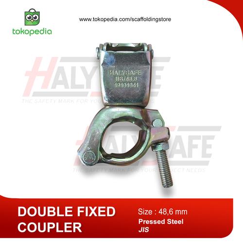 Jual DOUBLE FIXED COUPLER HALYSAFE 48,6mm JIS/ Klem Mati /Clamp ...