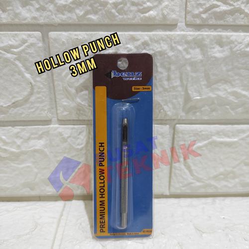 Jual HOLLOW PUNCH 3 MM PLONG 3 MM PEMBOLONG PLAT 3 MM PLONG PUKUL ...
