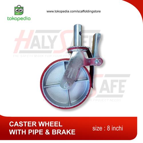 Jual RODA SCAFFOLDING HALYSAFE 8 Inchi / Caster Wheel Size 8 Inchi ...