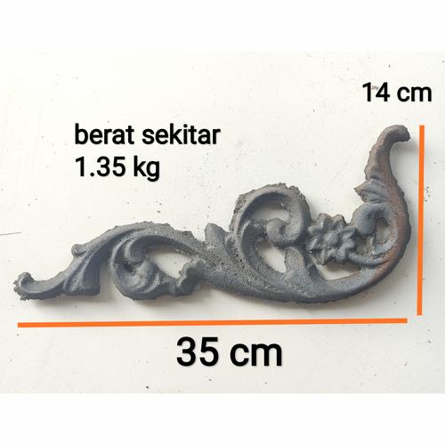 Jual ornamen besi cor kembang kode 02 - Jakarta Timur - Mitra Aksesoris ...