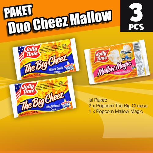 Jual Paket Duo Cheez Mallow (2TBC, 1MM) - Jolly Time Mircowave Popcorn - Jakarta Barat - Jolly ...