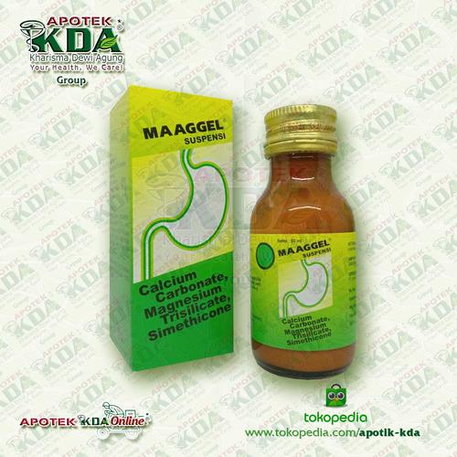 Jual MAAGEL SUSPENSI 60 ML | MAAGEL SIRUP 60 ML | OBAT MAAG | ASAM ...