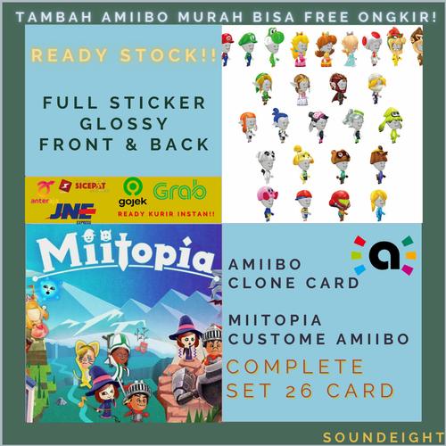 Jual Amiibo Card Miitopia Complete Set 26 Pcs - SATUAN - Jakarta Pusat ...