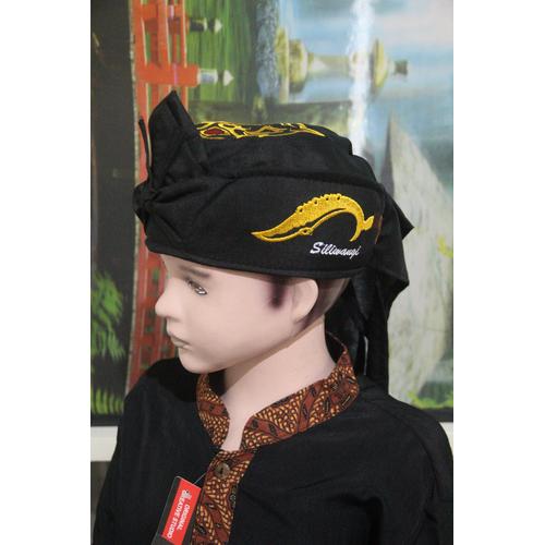 Jual iket blankon tradisioanal sunda jawa model atas tutup kujang ...