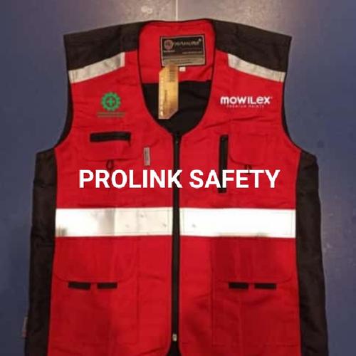 Jual ROMPI SAFETY MERAH BAHAN FULL TASLAN - Merah, S - Kab. Probolinggo ...