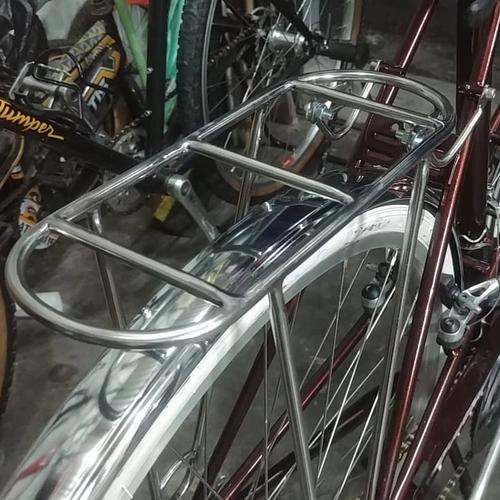 Jual Boncengan belakang sepeda Classic / Rak Touring / Rak Pannier ...