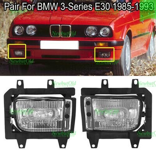 Jual 2 Fog Lamp PUTIH Bracket Bemper LH|RH BMW E30 M40 Taiwan - Jakarta ...