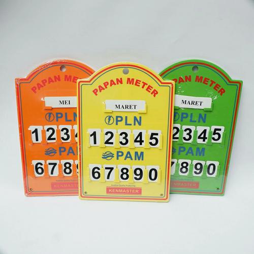 Jual Papan Meteran PLN PAM Listrik Air meter Kenmaster - Kota Medan ...