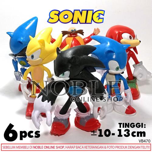 Jual SONIC FIGURE SUPER SONIK ROBOTNIK LANDAK HERO PAJANGAN MAINAN TOYS ...