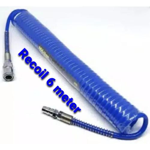 Jual Selang recoil / selang angin kompresor hijau 6 M NANKAI sklas ...