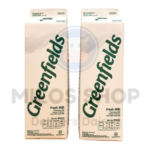 Jual Susu Greenfields Fresh Milk Pasteurized 1000 ml /1 Liter/ 1000ml /1L - Kota Surabaya ...