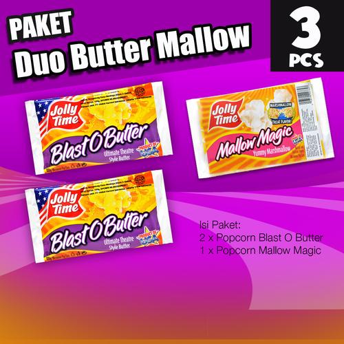 Promo Paket Duo Butter Mallow (2BOB, 1MM) - Jolly Time Mircowave ...