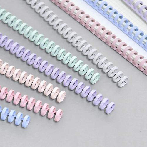 Jual Ring Binder Bulat Buka tutup Scrap book 30 holes - DIY Plastic ...